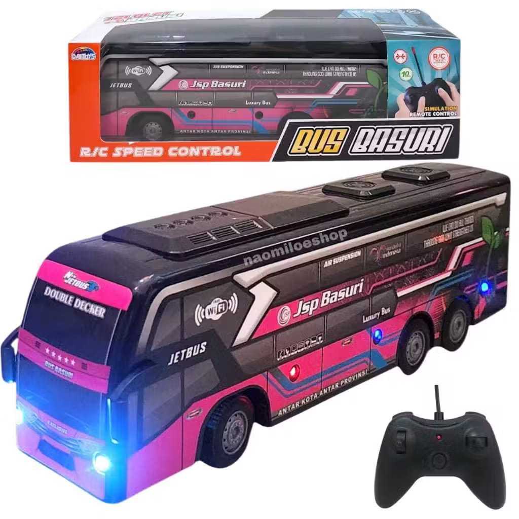 Jual mainan bus Basuri Bus Remote Kontrol bus oleng bus telolet TRUCK ...