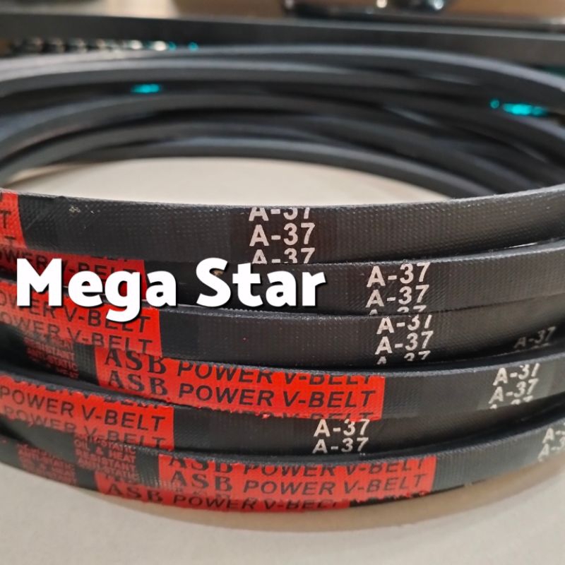 Jual VAN FAN BELT V-BELT A37 A-37 A 37 Merk ASB asli | Shopee Indonesia