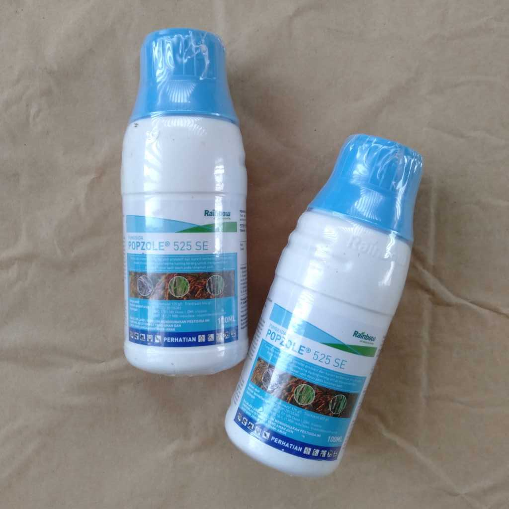 Jual Fungisida Sistemik Protektif POPZOLE 525 SE - Propikonazol 125gl + Trisiklazol 400gl - (100 ...