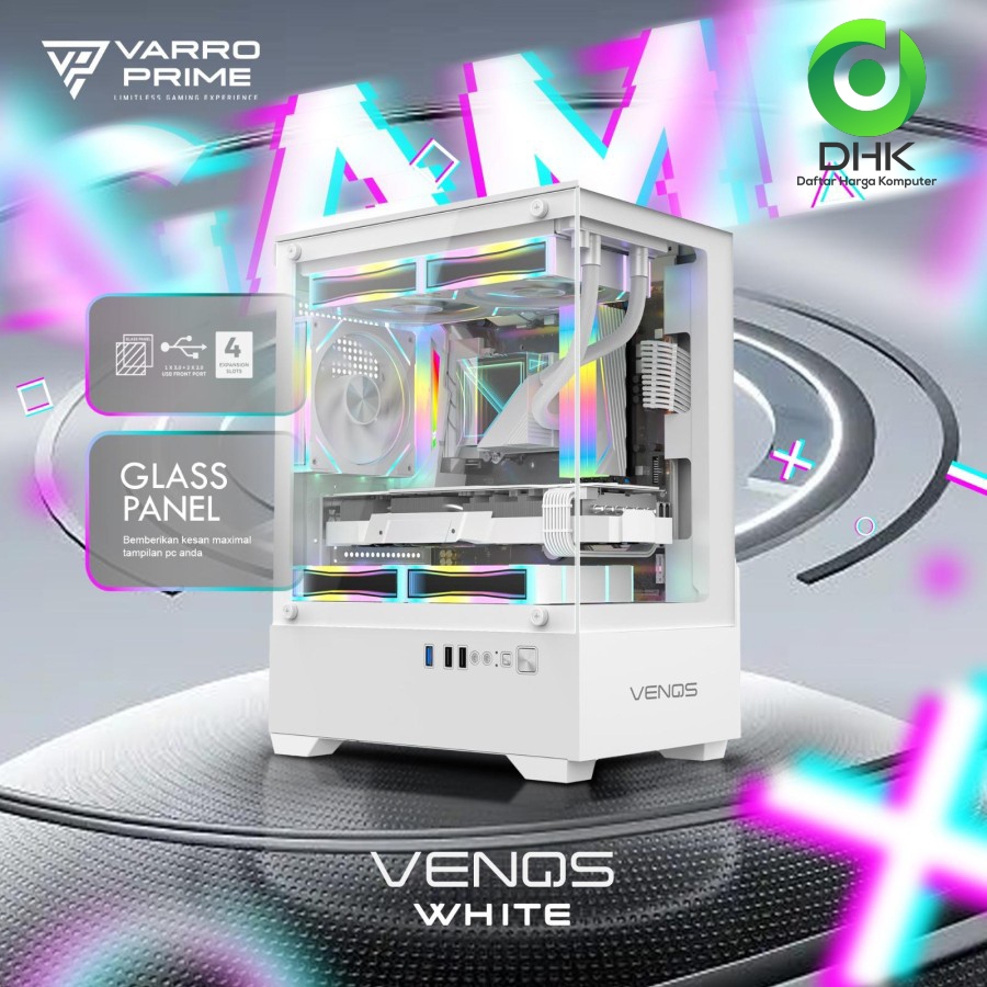 Jual CASING VARRO VENQS WHITE INCLUDE 3 FAN | Shopee Indonesia