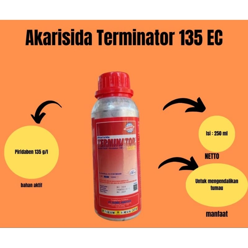 Jual INSEKTISIDA AKARISIDA TERMINATOR 250 ML | Shopee Indonesia
