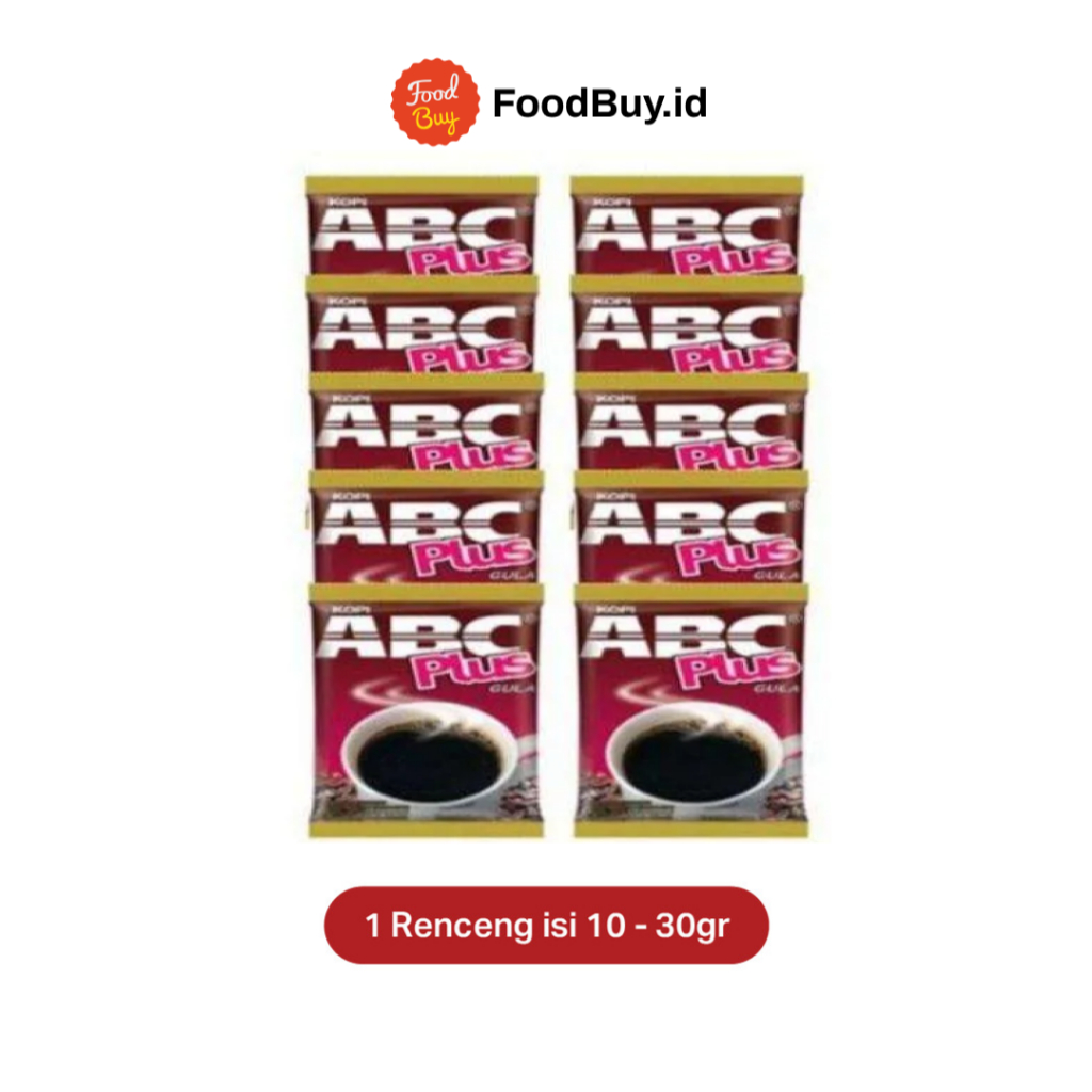 Jual Paket 1 Renteng - ABC Kopi Plus Gula 18gr (isi 10 pcs) | Shopee ...