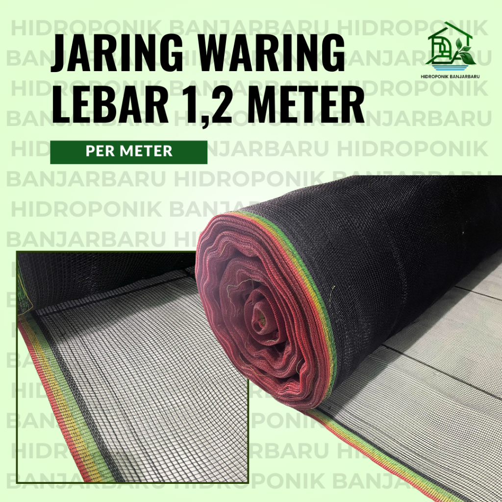 Jual PER METER WARING HITAM LEBAR 1,2 METER MERK JANGKARJARING ...