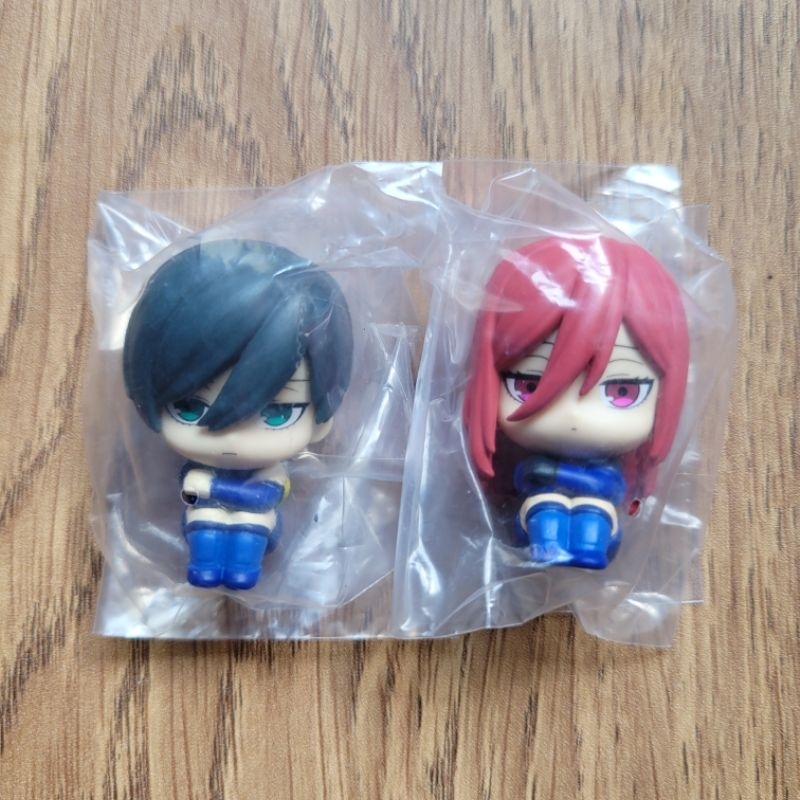 Jual [READY STOCK] Machiboke Bluelock mini figure Rin Itoshi & Chigiri ...