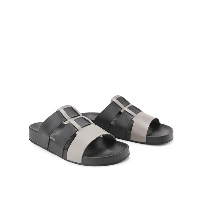 Jual Playboy Sandal Pria PO0079 Johan Mule In Maroon/Dark Brown ...