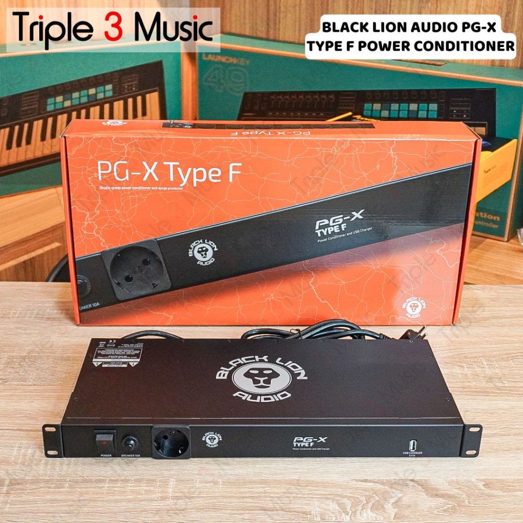 Jual Black Lion Audio PG-X PGX Tipe Type F Stop Kontak Rack Power Conditioner, 1U, 19'', Over ...