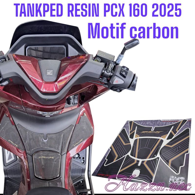 Jual Tankpad Motor PCX 160 2025 Roadsync Full Set Resin FRB | Shopee ...