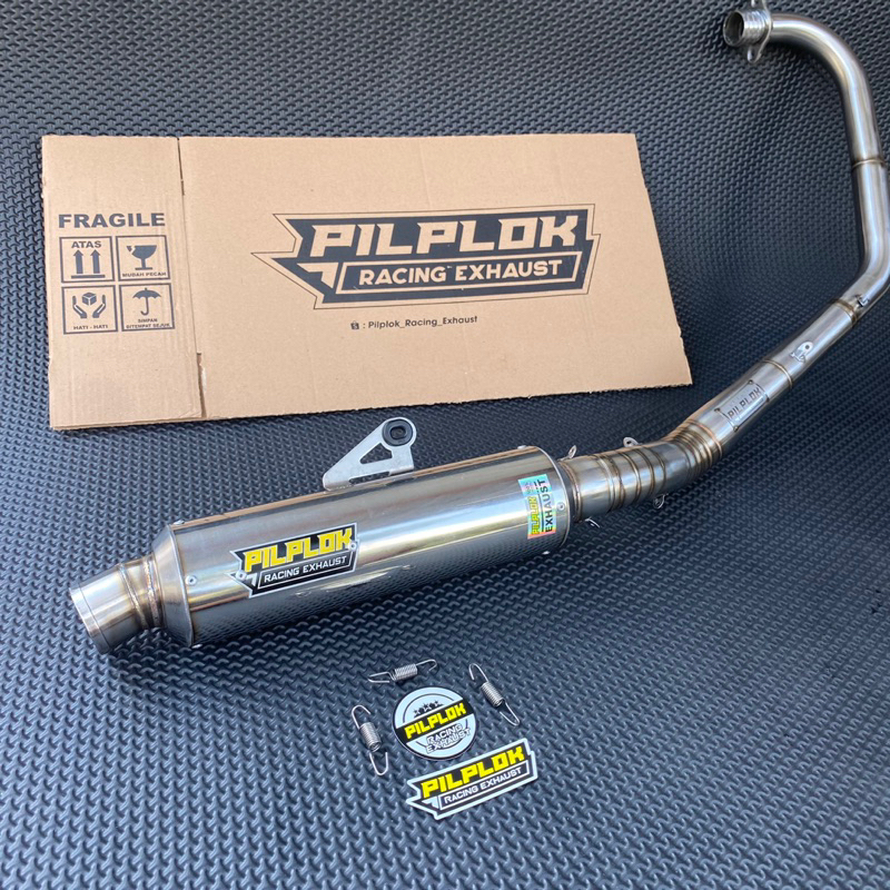 Jual Knalpot tiger original pilplok racing exhaust | Shopee Indonesia