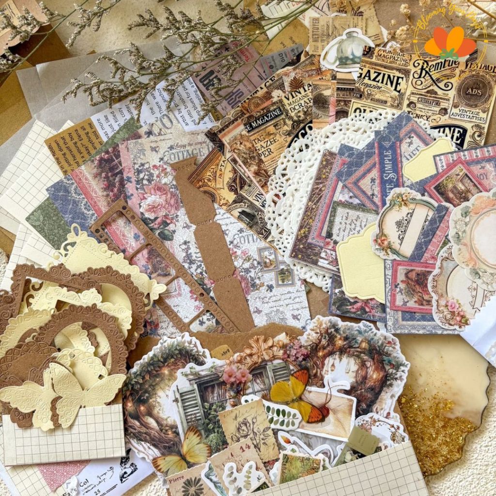 Jual Journal kit scrapbook paper Scrapbook Journaling Jurnal Kit ...