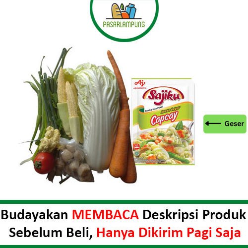 Jual Paket Sayur Capcay Segar Pasar Lampung | Shopee Indonesia