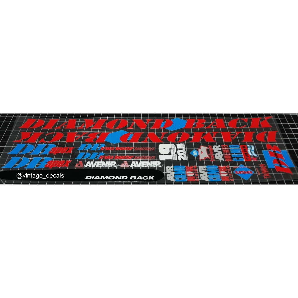 Jual sticker decal diamondback DB APEX | Shopee Indonesia