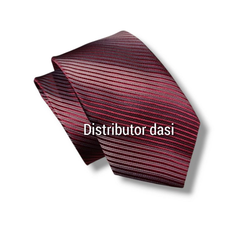 Jual Ready Stok Dasi Panjang Pria Dasi Instan Dasi Salur Gradasi Maron ...