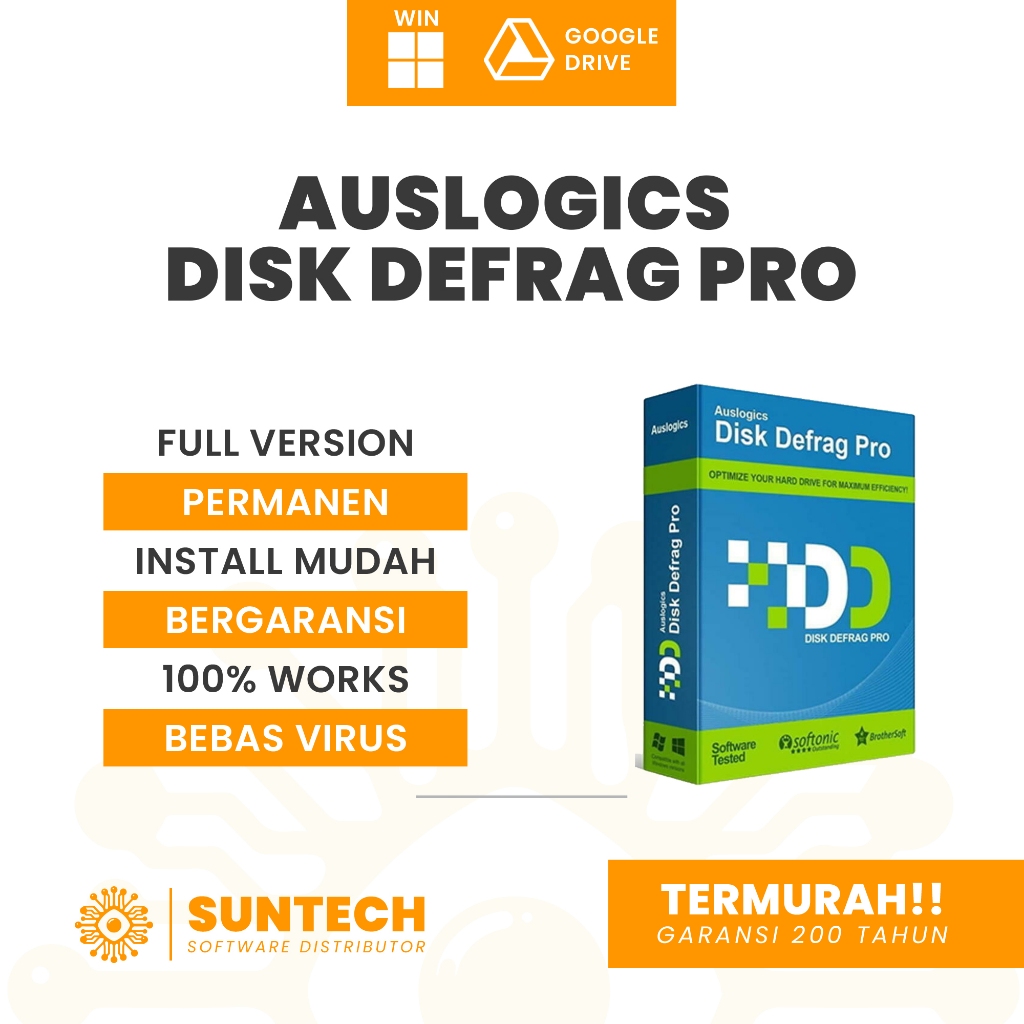 Jual Auslogics Disk Defrag PRO | Windows | Shopee Indonesia