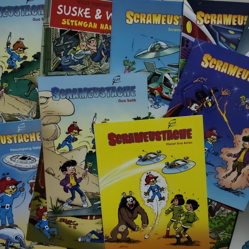 Jual Buku Original • Cergam Cerita Bergambar Marsupilami - Suske ...