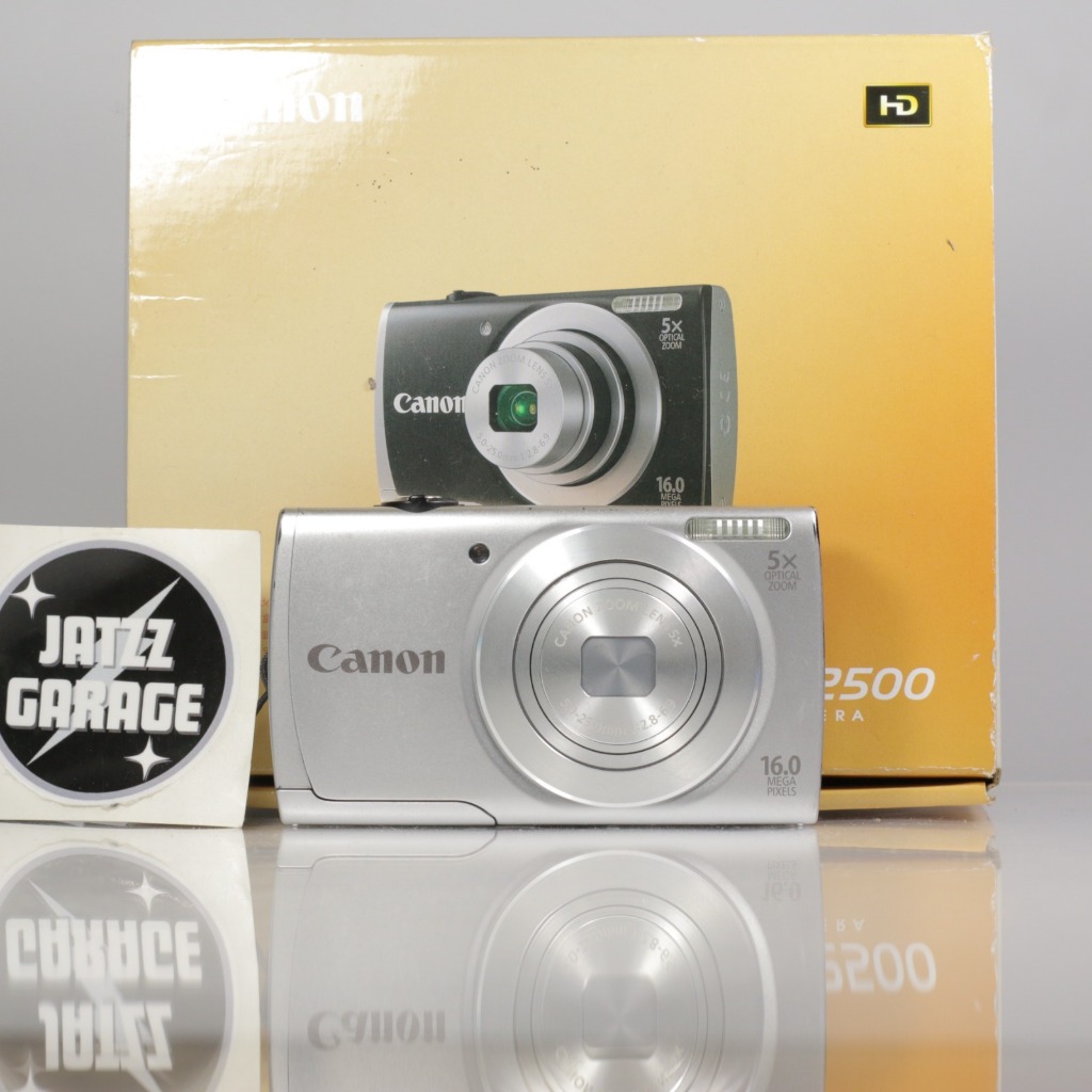 Jual Digicam Kamera Pocket Canon Powershot A2500 fullset box | Shopee ...
