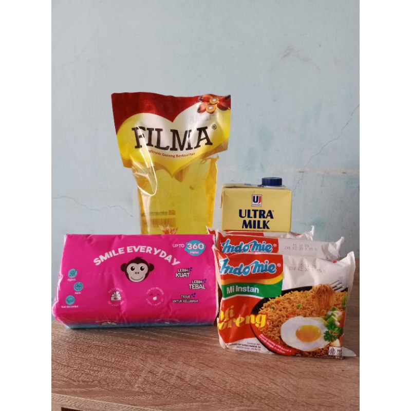 Jual Paket sembako hemat isi 4 produk | Shopee Indonesia