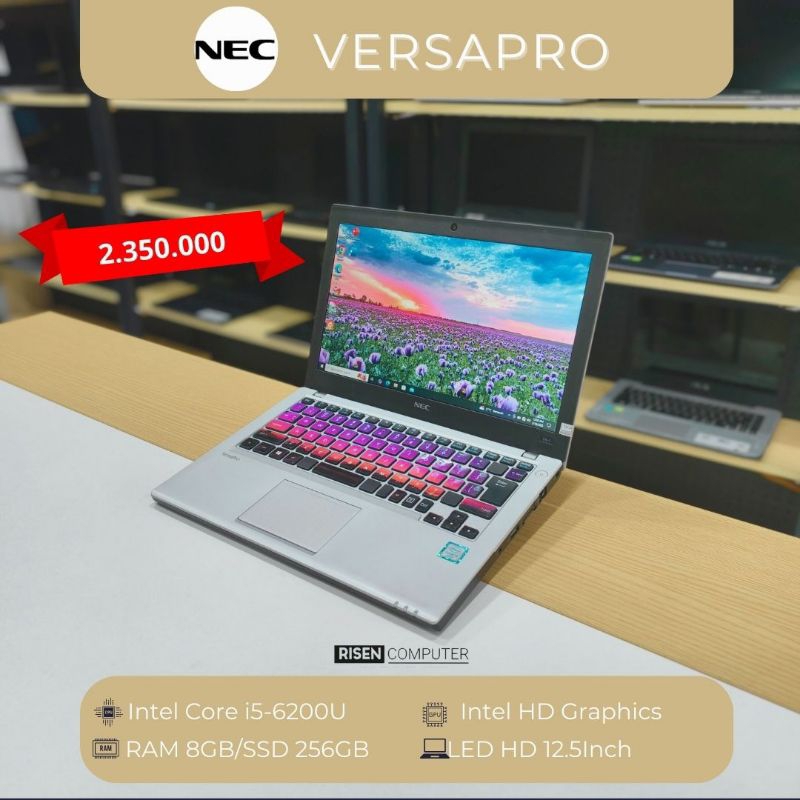 Jual Laptop NEC Versapro VB-1 Intel Core i5-6200U RAM 8GB SSD 256GB ...