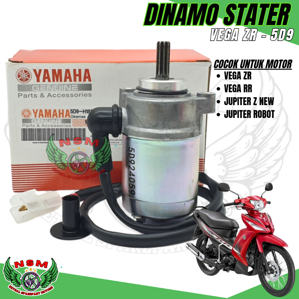 Jual DINAMO STATER ASSY VEGA ZR / JUPITER Z1 / JUPITER Z ROBOT KUALITAS ...