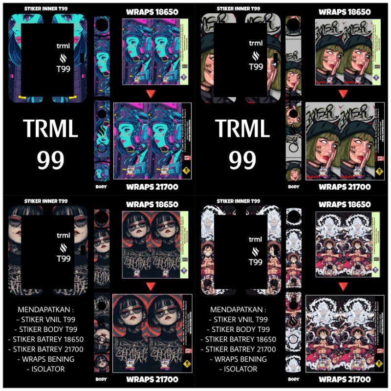 Jual GARSKIN STIKER TRML 99 FULL BODY | Shopee Indonesia