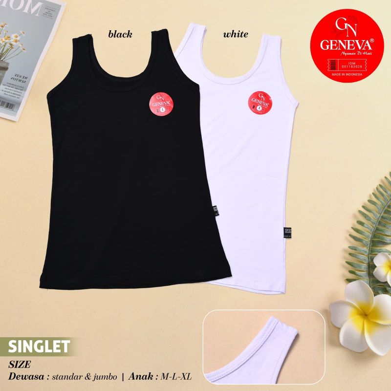 Jual Singlet Geneva - Singlet Tali Besar - Singlet Hitam - Singlet ...