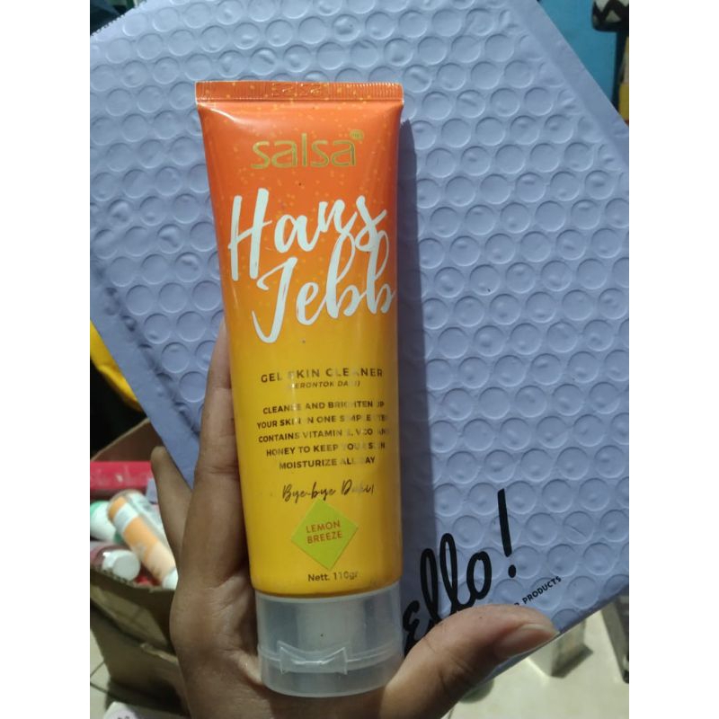 Jual SALSA HANS JEBB gel skin cleaner ( TIDAK PAKAI DUS/RIJECK DUS ...