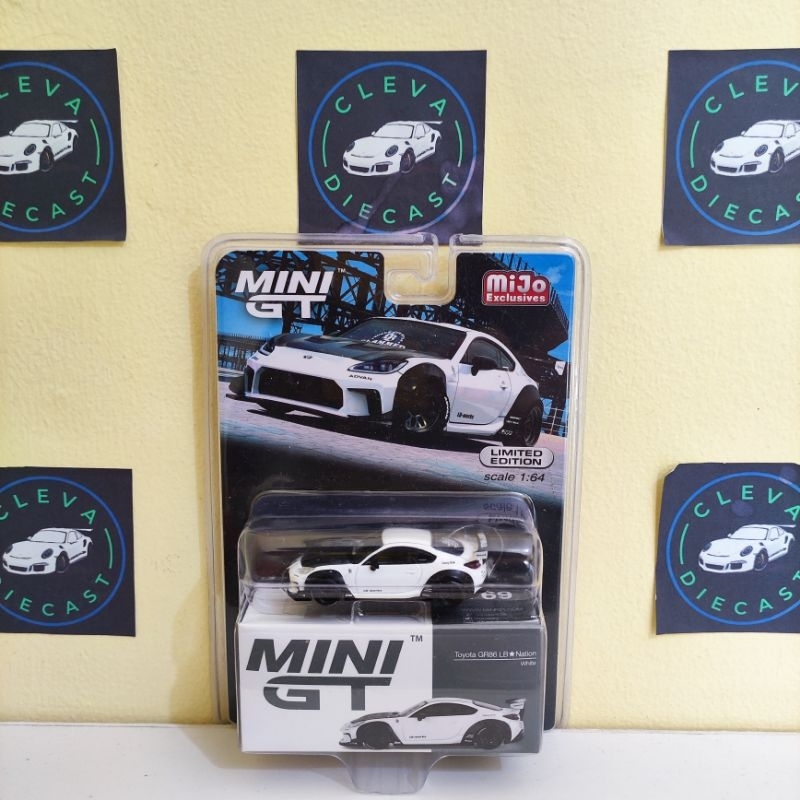 Jual Mini GT Nomor 769 Toyota GR86 LB Nation White | Shopee Indonesia