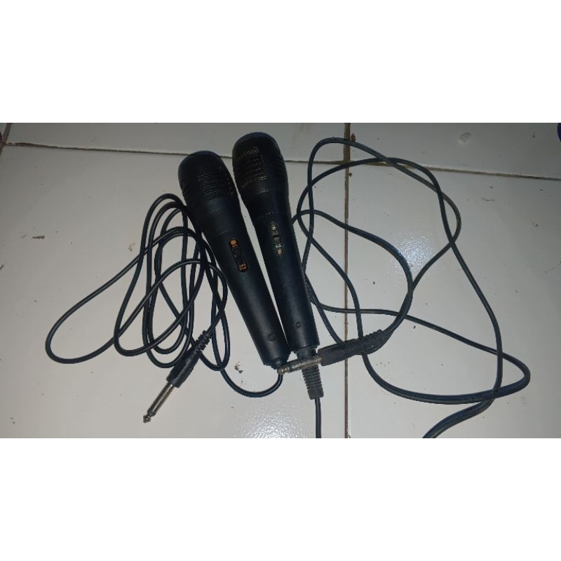 Jual Mic Karaoke RUSAK /Microphone RUSAK Mic Kabel Jeck Besar Dan Kecil ...