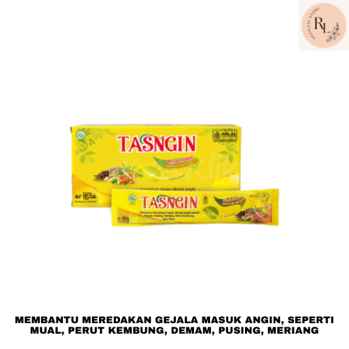 Jual TASNGIN sachet per BOK / Herbal pereda masuk angin / per Bok isi ...