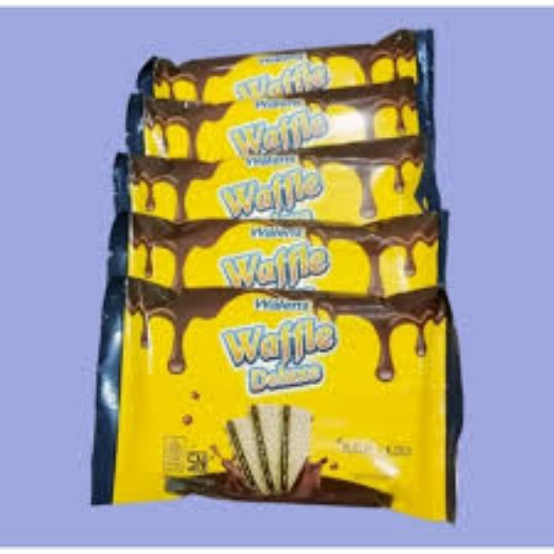 Jual NISSIN WALLENS WAFFLE DELUXE BISCUIT NETTO 10 PCS X 30 GR | Shopee ...