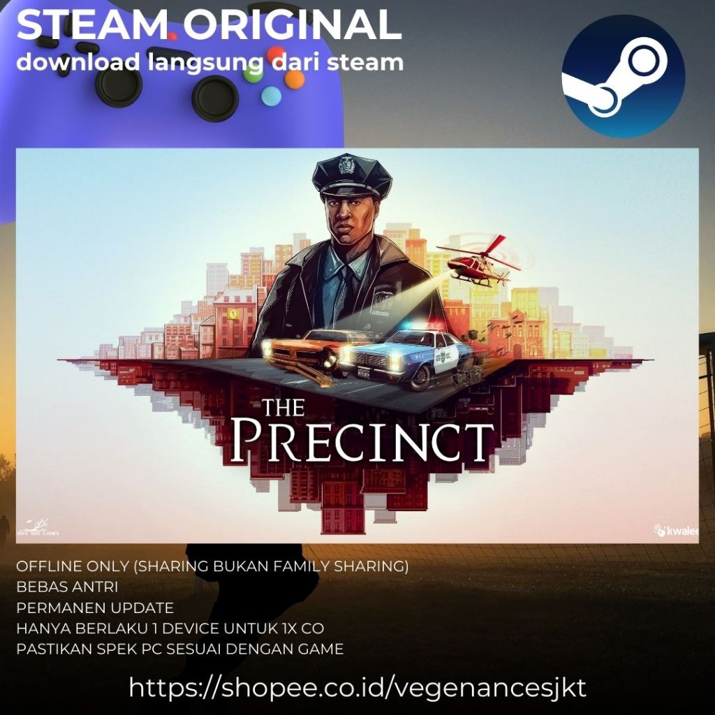 Jual The Precinct PC Game Sharing Original + Latest Update | Shopee ...