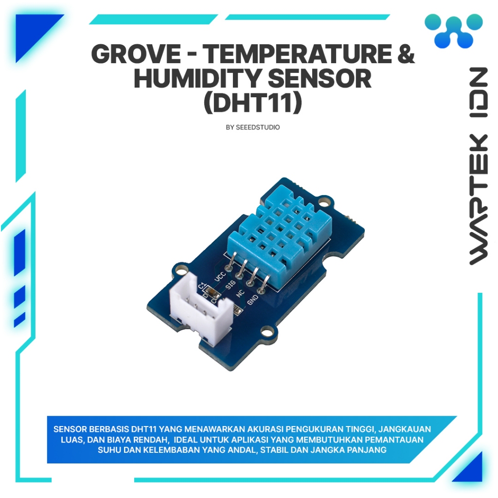 Jual Grove - Temperature & Humidity Sensor (DHT11) by Seeedstudio ...