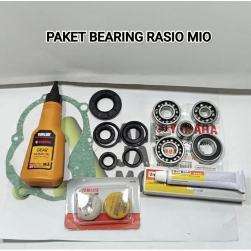 Jual BEARING RASIO + SEAL KOMPLIT + PAKING + GEMUK CVT + LEM PAKING ...