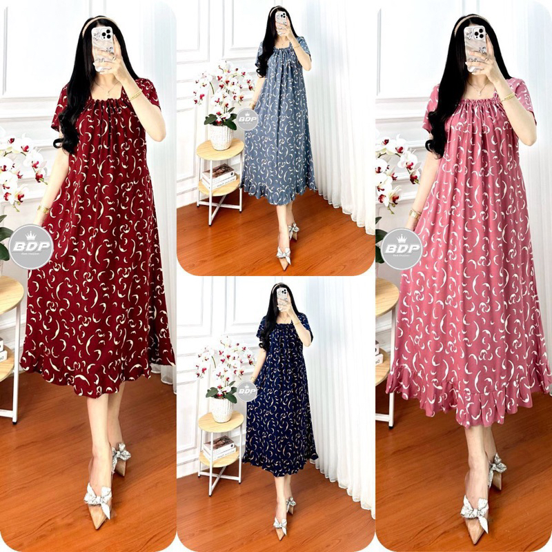 Jual Daster Wanita Rayon Grade A Daster Kekinian Baju tidur Wanita ...