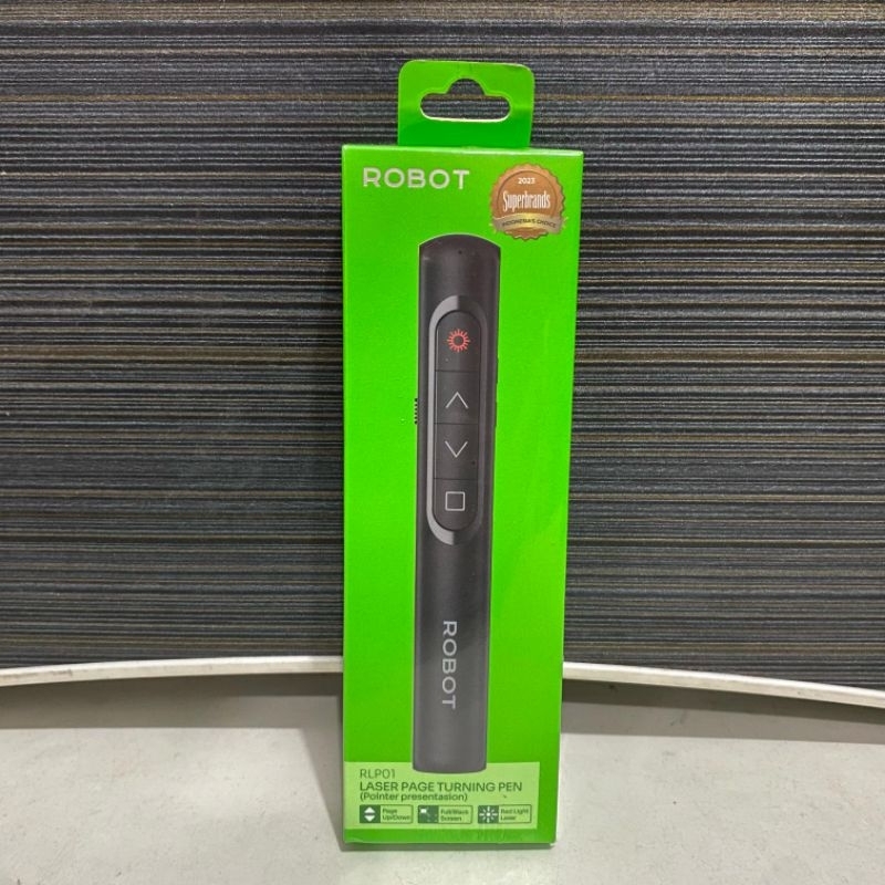 Jual ROBOT RLP01 LASER PAGE TURNING PEN (Pointer Presentasion) Red ...