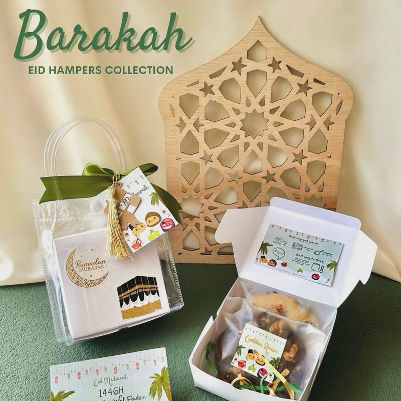 Jual EID HAMPERS LEBARAN IDUL FITRI BARAKAH BOX SOFT COOKIES BELLYCIOUS ...