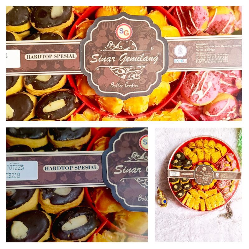 Jual Cookies Hardtop Spesial 5 Macam Varian Dalam Satu Kemasan (Baca ...