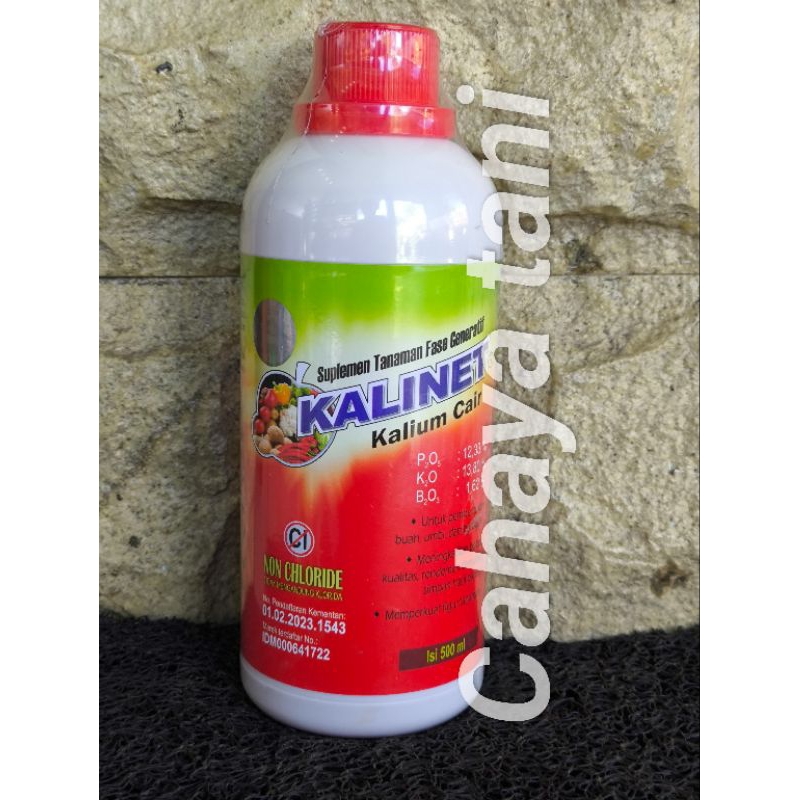 Jual Kalinet Kalium Cair 500ml Pupuk Bunga dan Buah Suplemen Tanaman ...