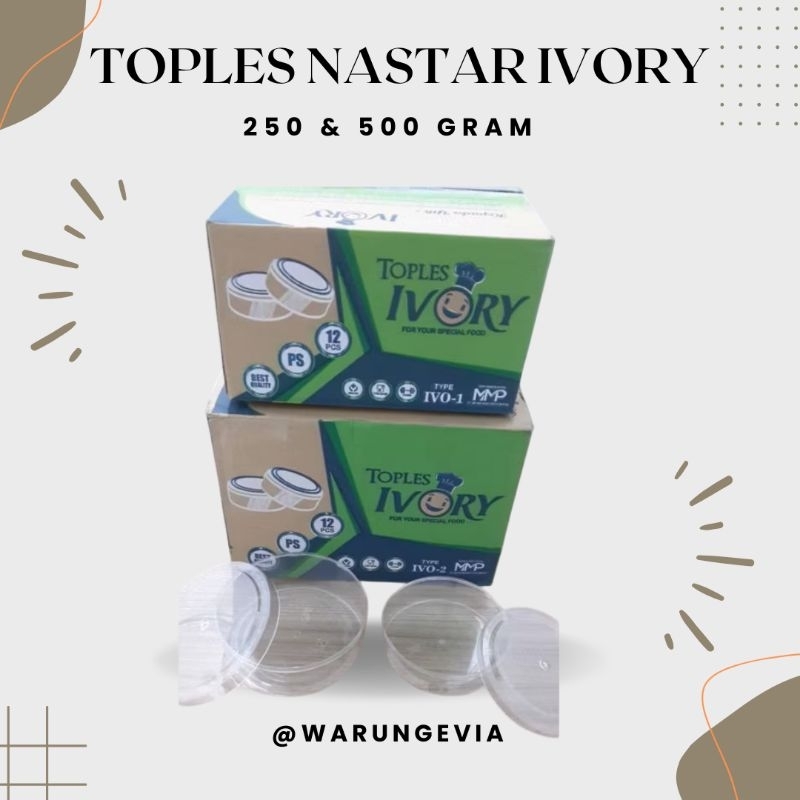 Jual TOPLES NASTAR IVORY 250 GR & 500 GR | Shopee Indonesia