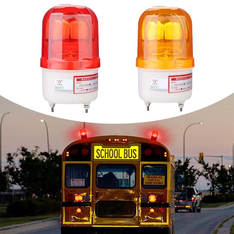 Jual 4inch Lampu Warning Kuning / Merah Lampu Blitz 220 Volt Ampu Led ...
