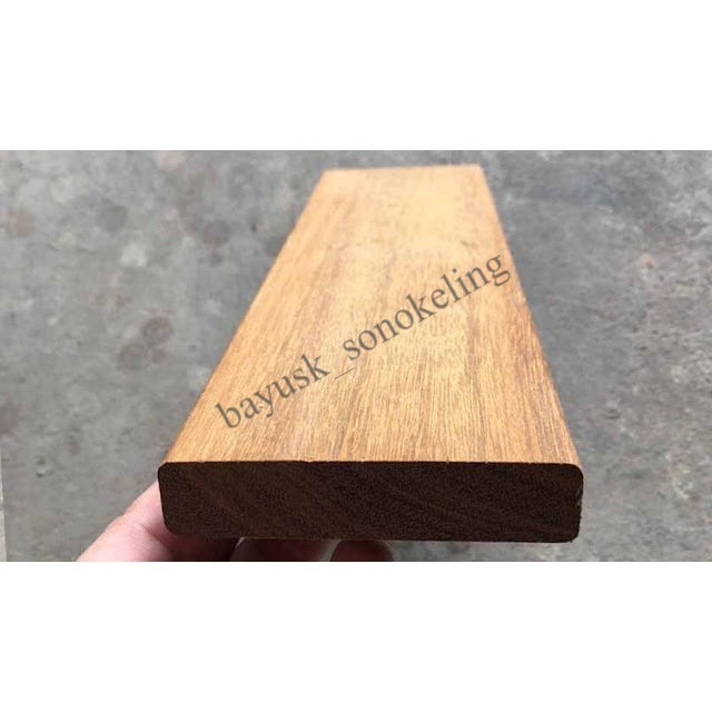 Jual Komponen papan kayu ulin kalimantan ukuran custom size | Shopee ...