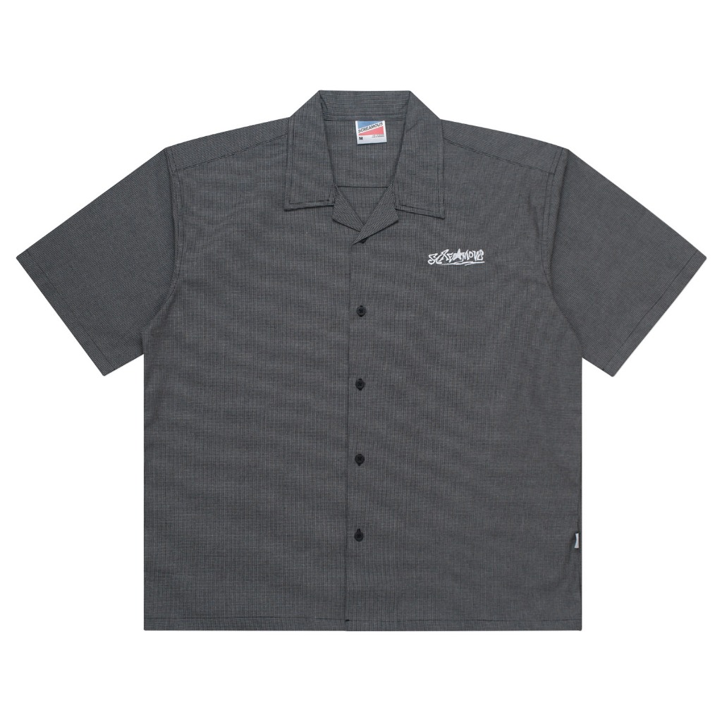 Jual Screamous Kemeja Shortsleeve Shirt Boxy Oversize Open Collar ...
