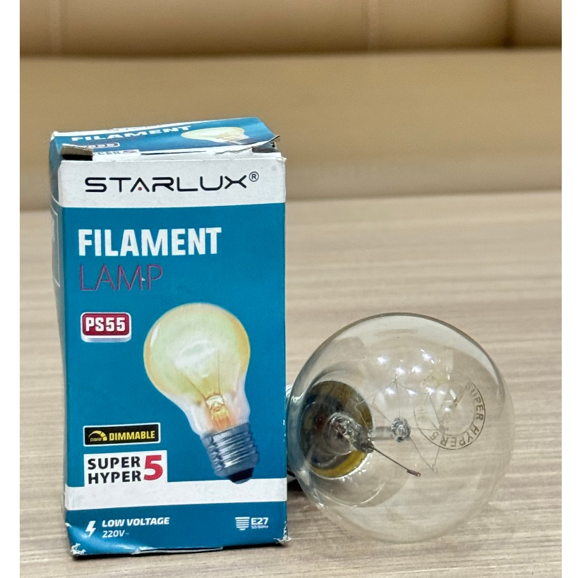 Jual Lampu Pijar 10 Pcs Led Starlux Hyper 5 Watt / Lampu Ayam Pijar ...