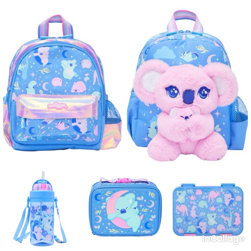 Jual Smiggle Koala/backapck toodler/Toodler tinny/lucnhboxbento/bottle ...