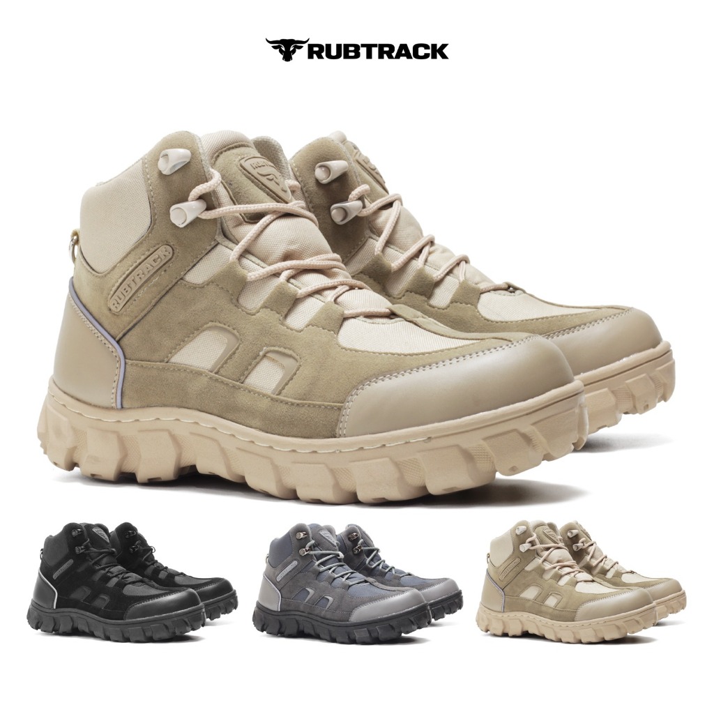 Jual RUBTRACK 401 Pro Sepatu Safety Ujung Besi Anti Paku Pria | Shopee ...