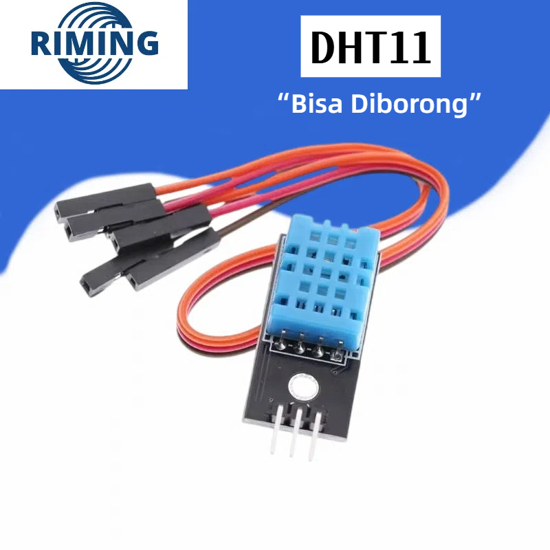 Jual MODULE DHT11 SENSOR SUHU DAN KELEMBABAN HUMIDITY SENSOR | Shopee ...