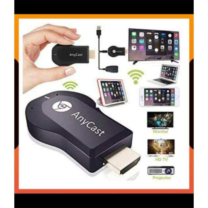 Jual ANYCASH HDMI DONGLE WIRELESS ANYCAST HDMI DONGEL WIFI SCREEN ...