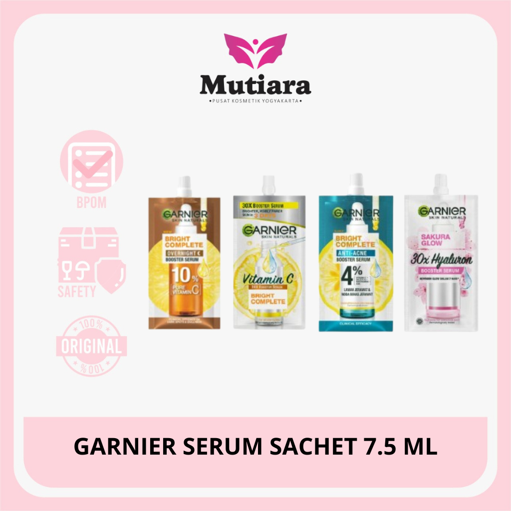 Jual GARNIER SERUM SACHET 7.5 ML | Shopee Indonesia