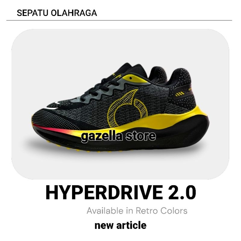 Jual Ortuseight hyperdrive 2.0 sepatu running pria / sepatu olahraga ...