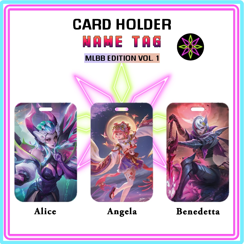 Jual Hikari Print ID Card Holder Mobile Legends Bang Bang Edition ...
