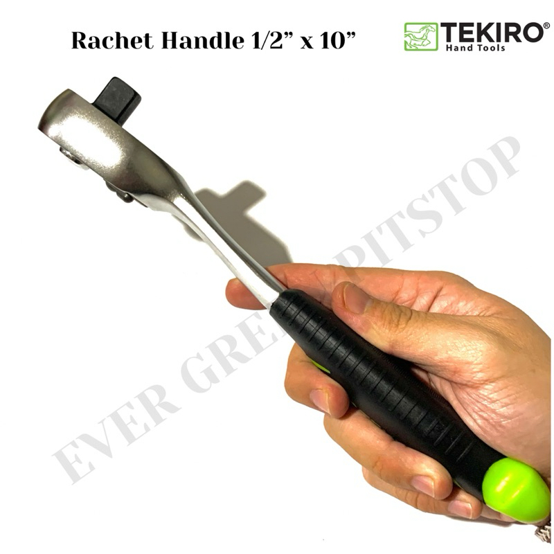Jual Gagang Stang TEKIRO Mata Kunci Sok Rachet 10 inch Shock Ratchet 1/ ...